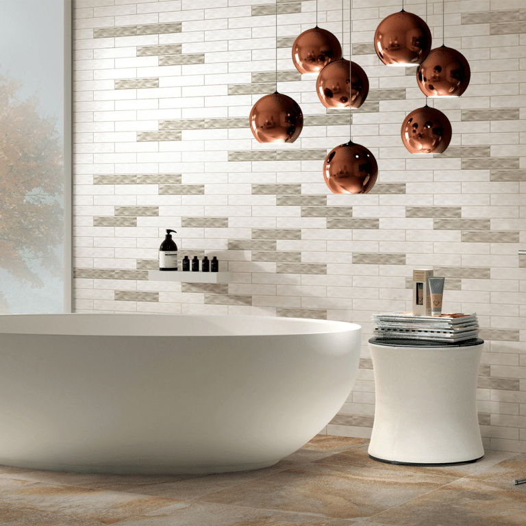 Petti Bella Matt Ripple Tile Collection - Erneste